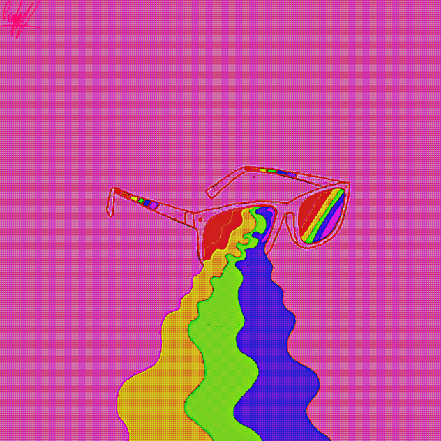 Colorblind Sunglasses - ibisPaint