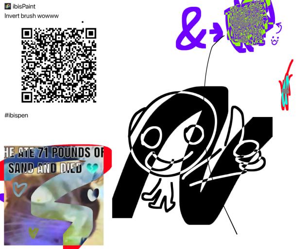 Invert brush - ibisPaint