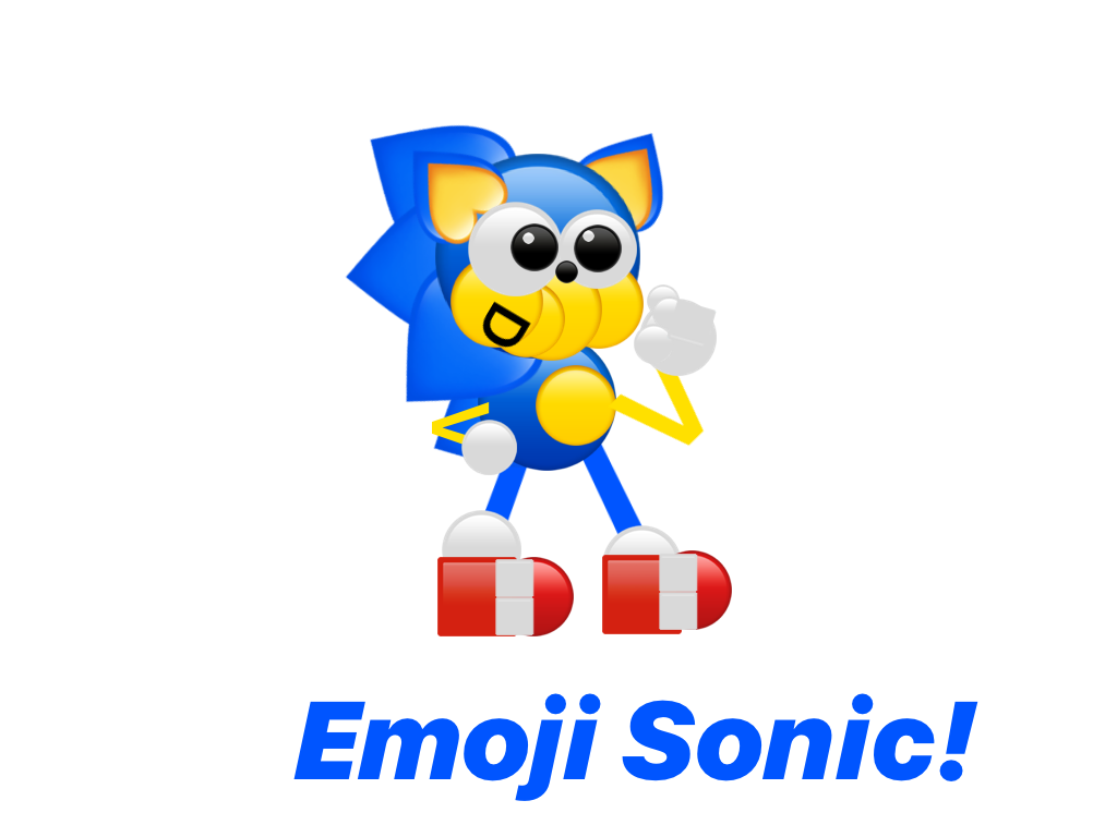 Emoji sonic - ibisPaint
