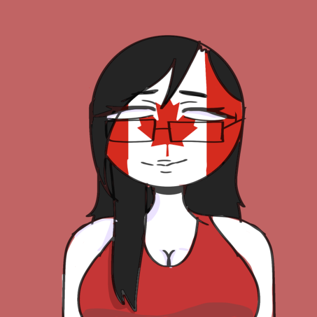 Me as Canada countryhuman - ibisPaint