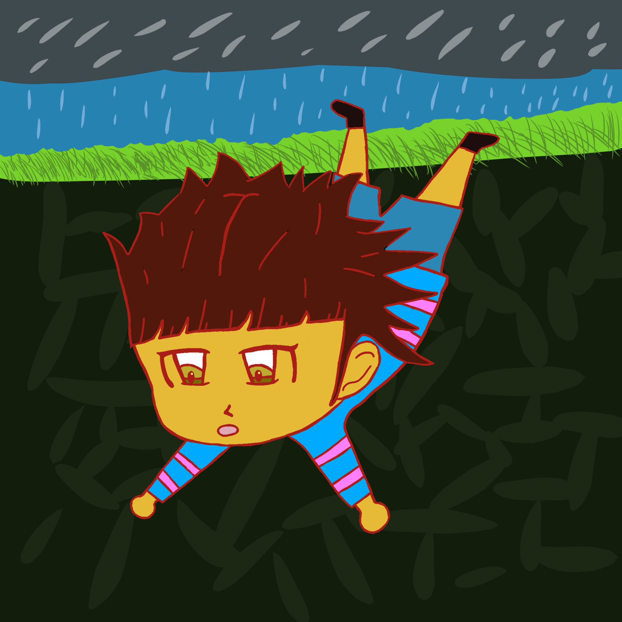 Falling Down - ibisPaint