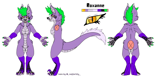 Roxanne DinoDog - ibisPaint