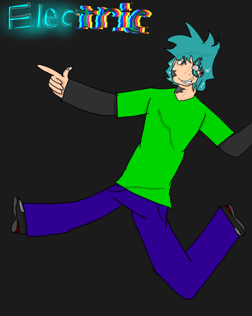 Electric the Evil droid - ibisPaint