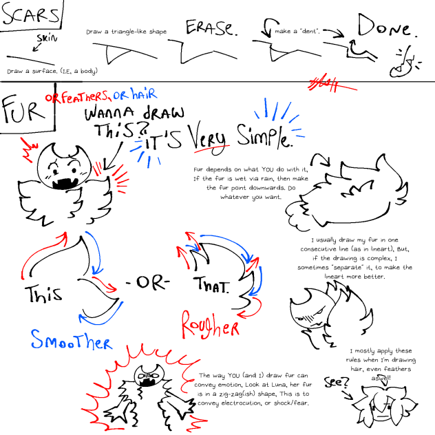 Scar and Fur Tutorial - ibisPaint