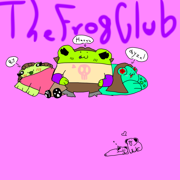 The frog club prototype - ibisPaint