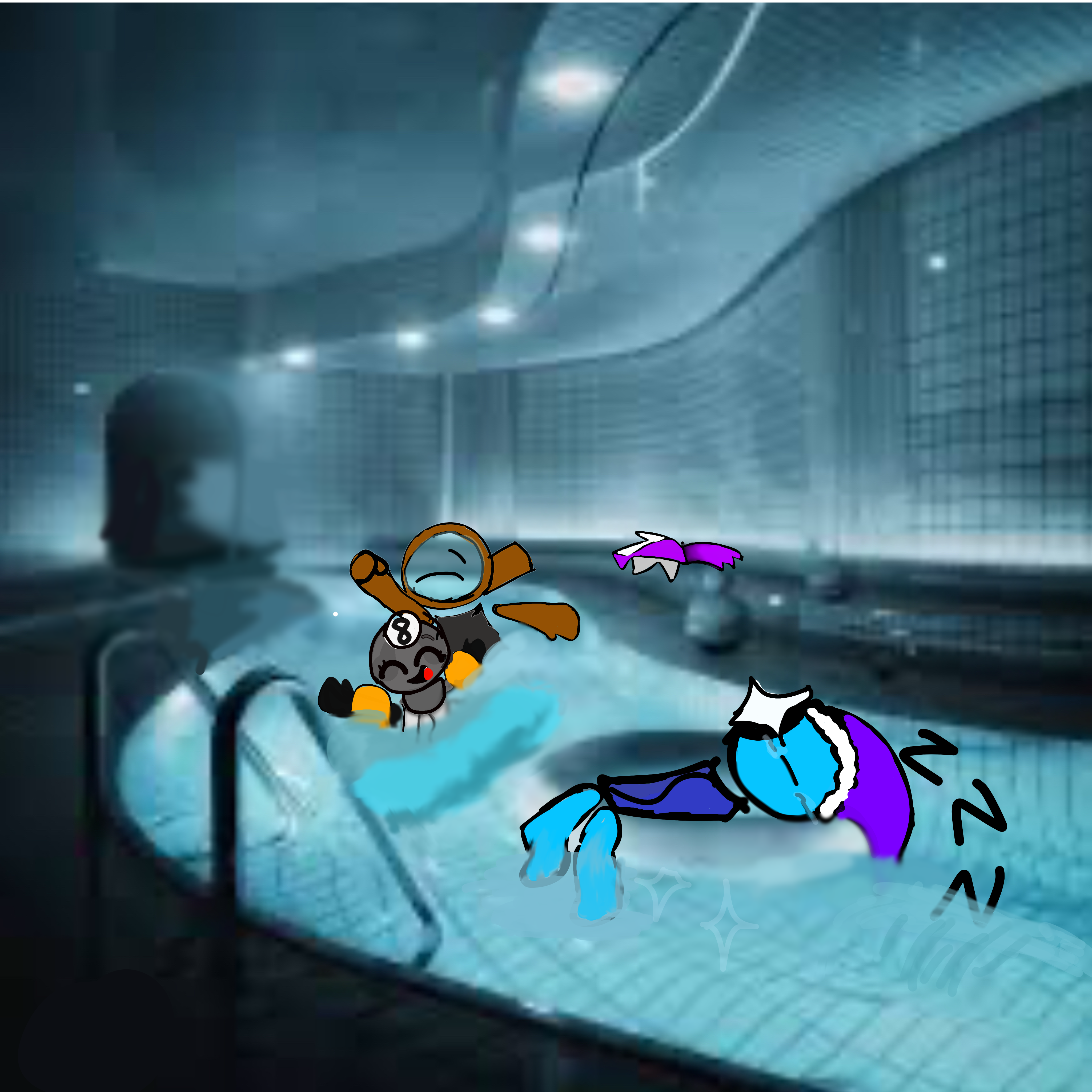 Dream core pool + dandys world - ibisPaint