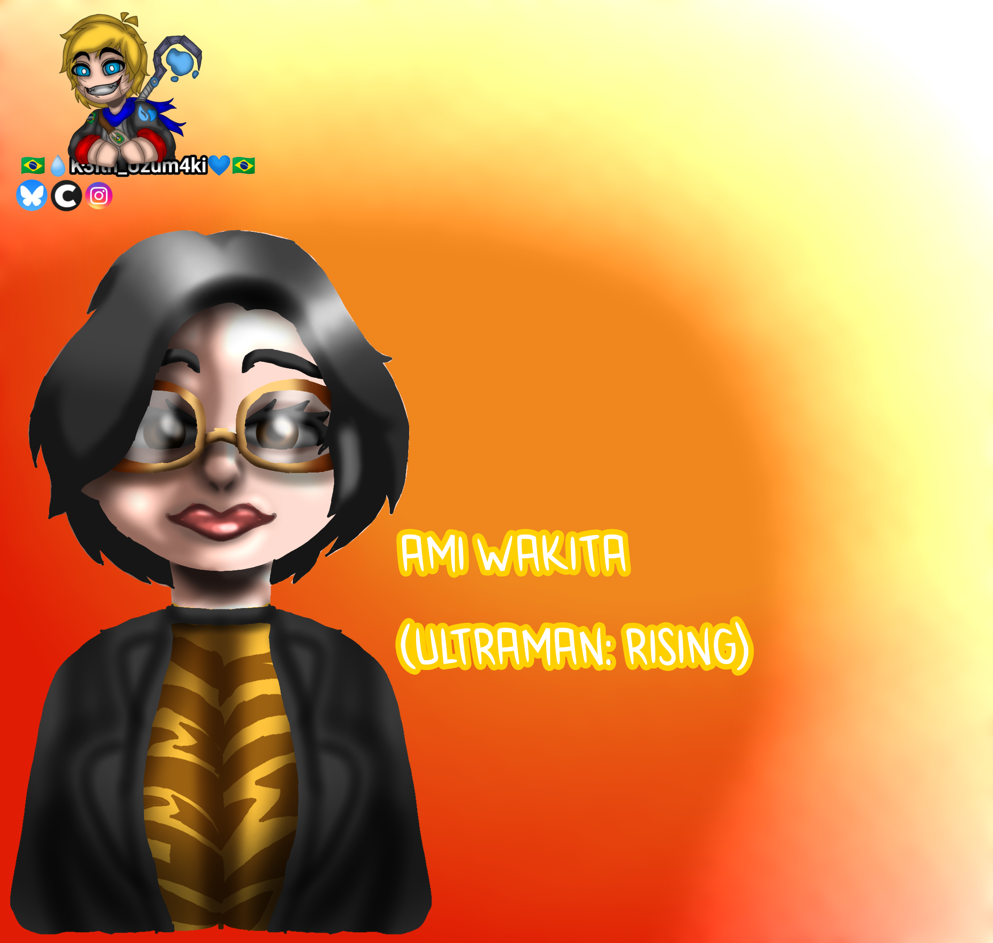 Ami Wakita - Ultraman - Rising; - ibisPaint