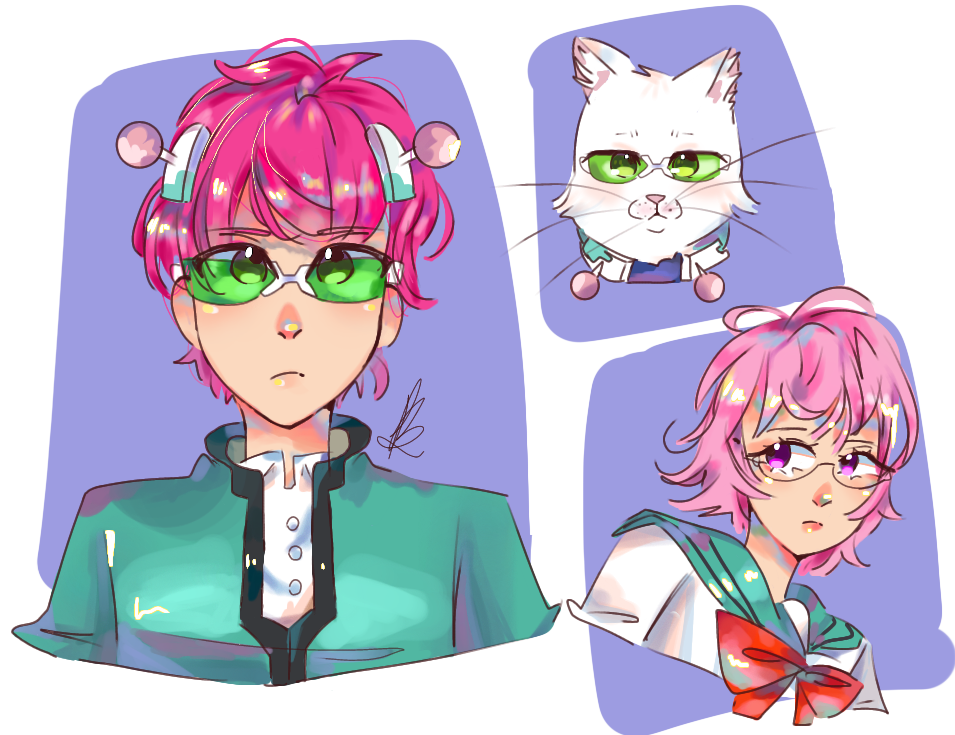 saiki k 🤙 - ibisPaint