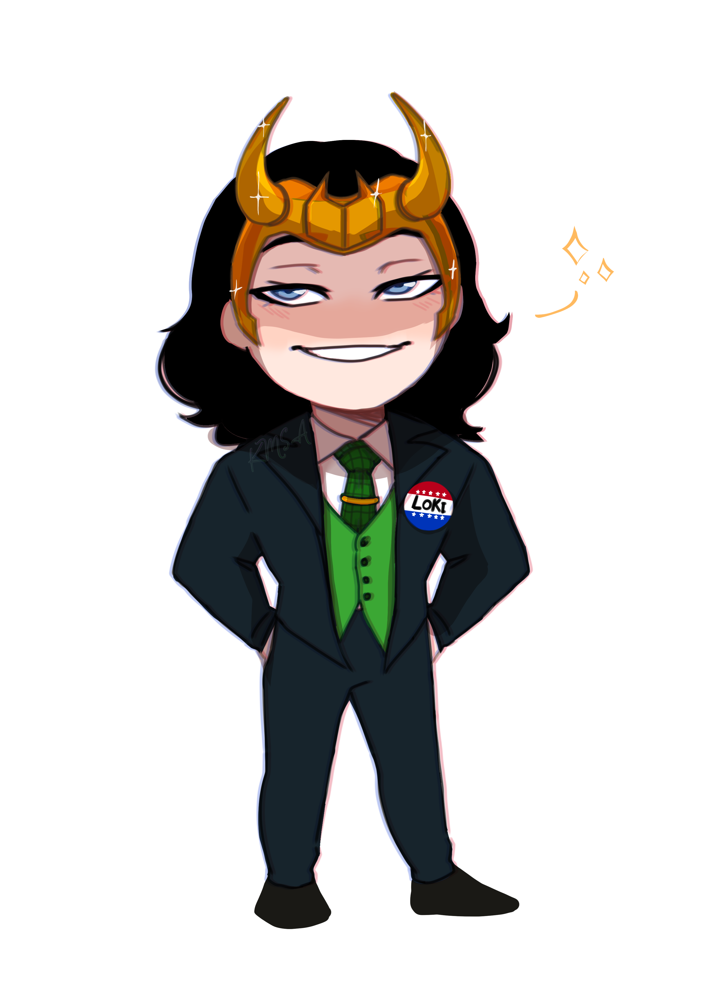 Loki Chibi - ibisPaint