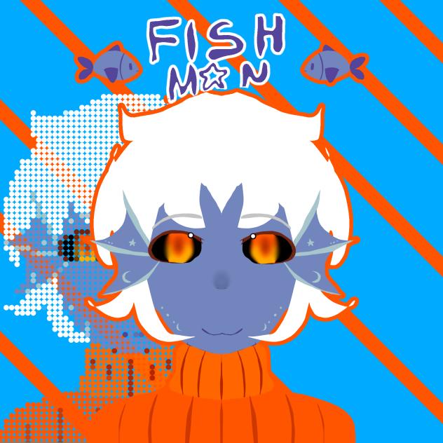 Fish m🐠n - ibisPaint