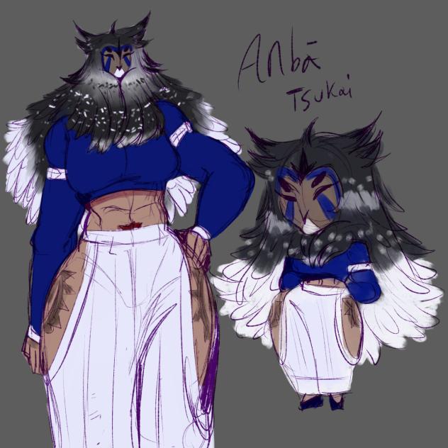 Owl Anba reference - ibisPaint