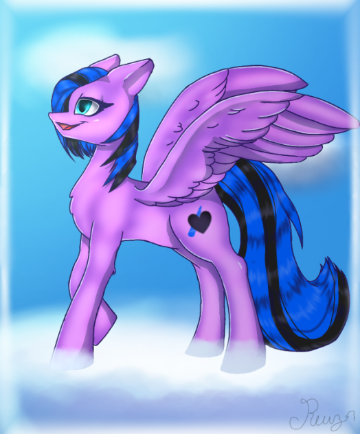 fan art Magic the pegasus 🖤 - ibisPaint