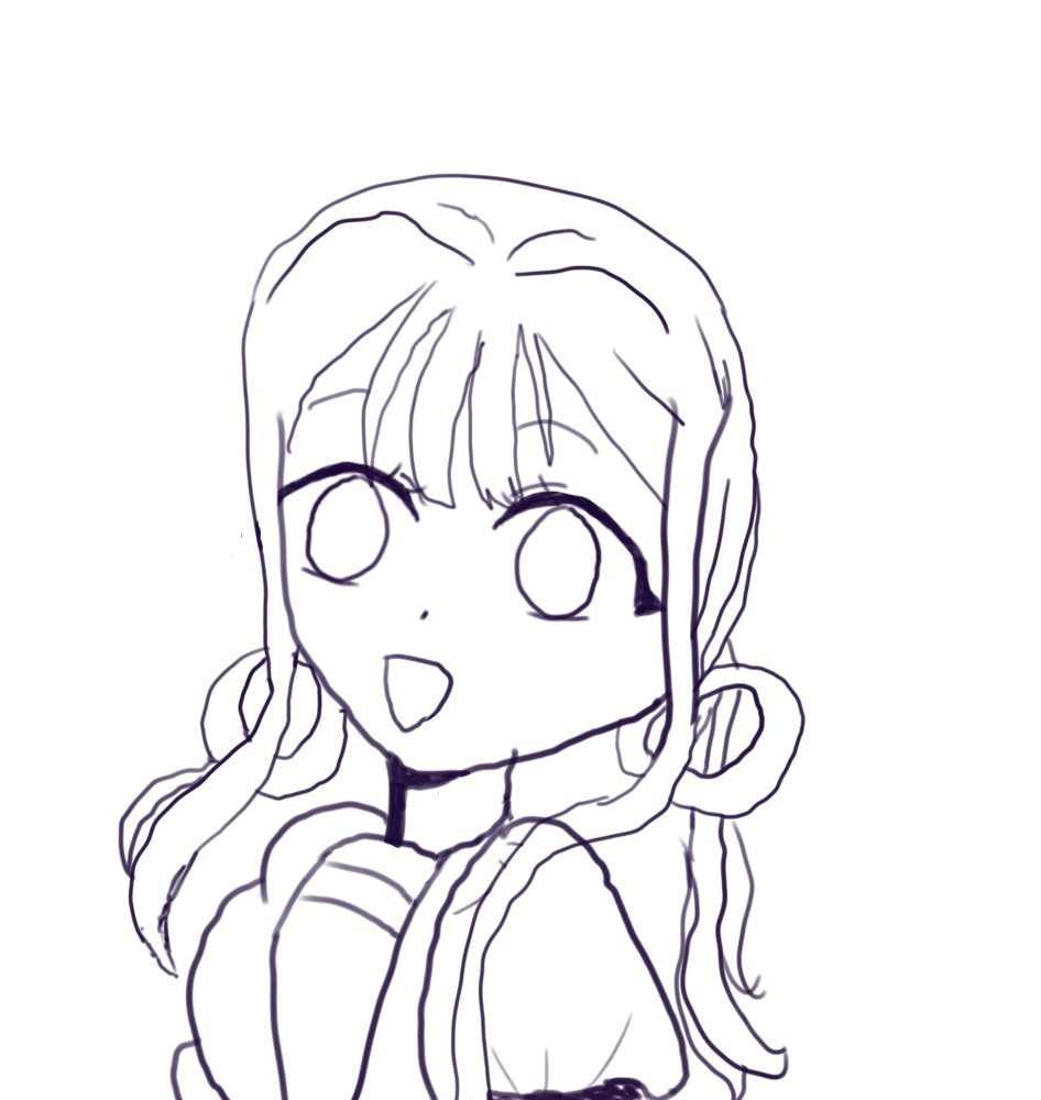 Akane aoi coloring page - ibisPaint