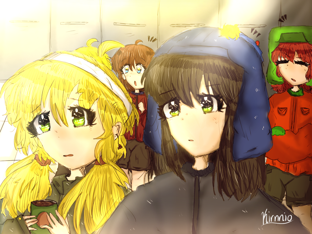 South Park genderbent characters! - ibisPaint