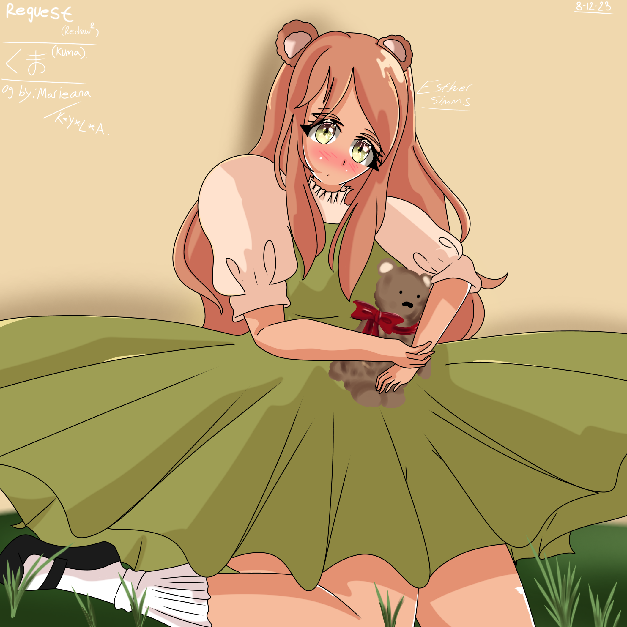 [REDRAW • OLD REQUEST] - クマ 🧸 - ibisPaint