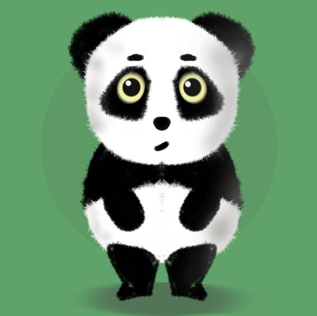 Cute panda - ibisPaint