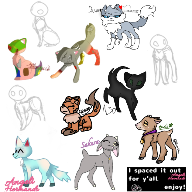 Animal collab - ibisPaint