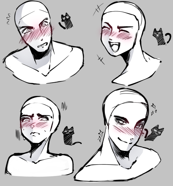 practicing expressions lol - ibisPaint