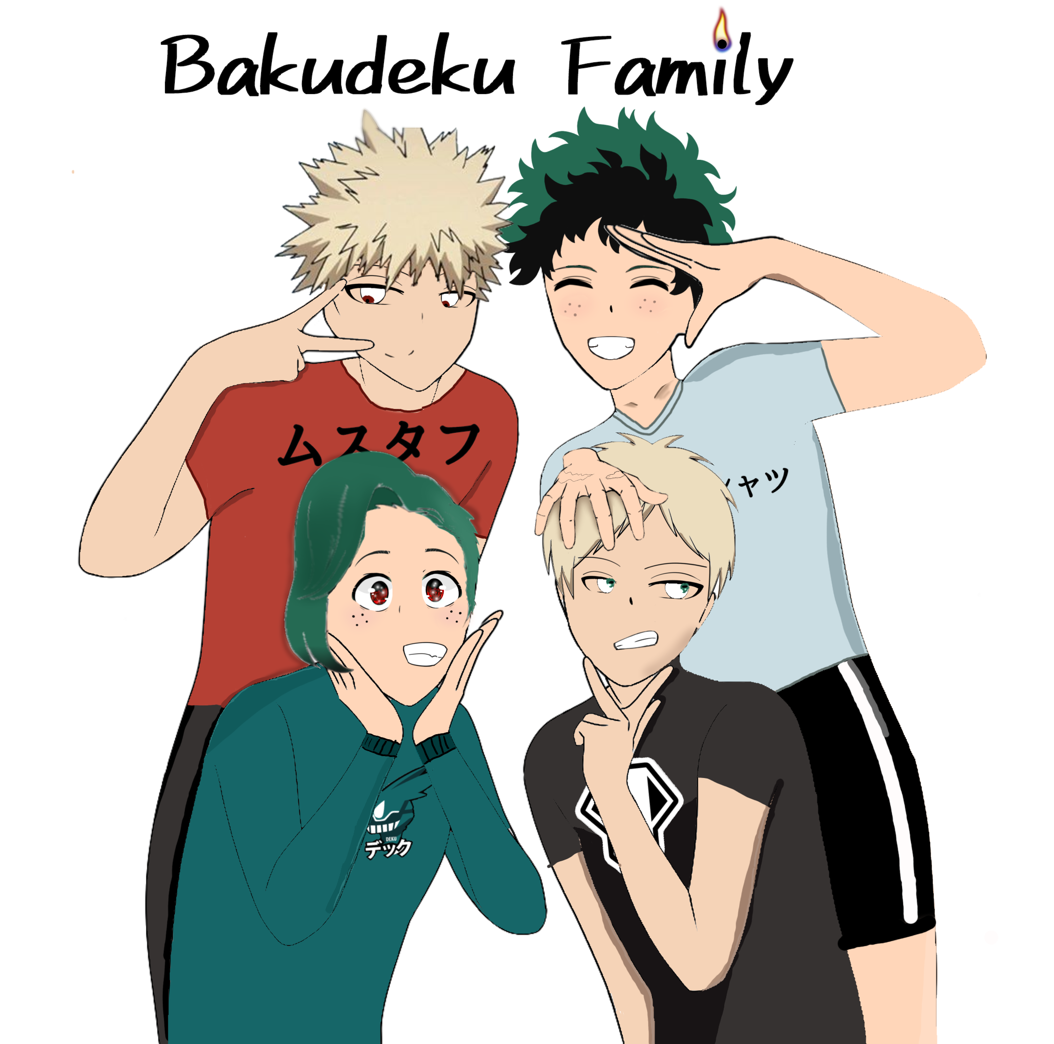 Bakudeku Family - ibisPaint