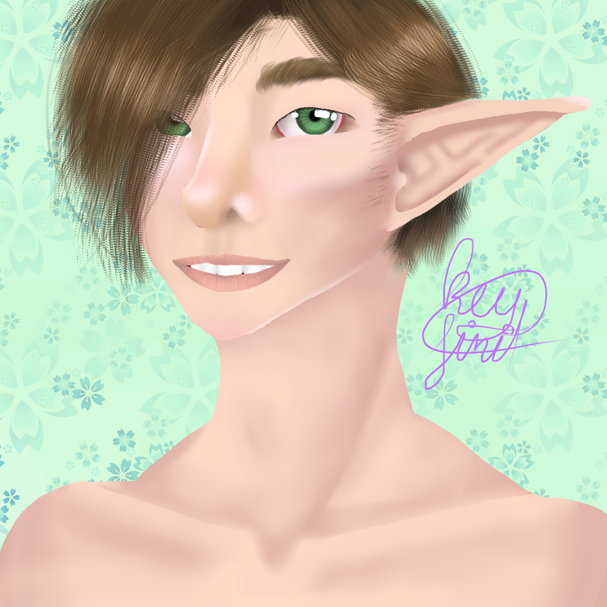 key speedpaint realistic Louis Vine - ibisPaint