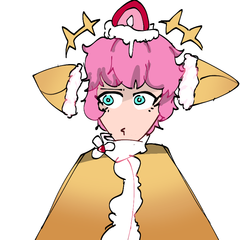 딸기크레페맛 쿠키 Strawberry crepes cookie - ibisPaint