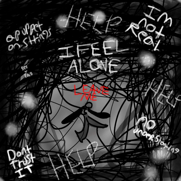 i feel alone - ibisPaint