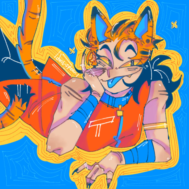 Tiger girl - ibisPaint