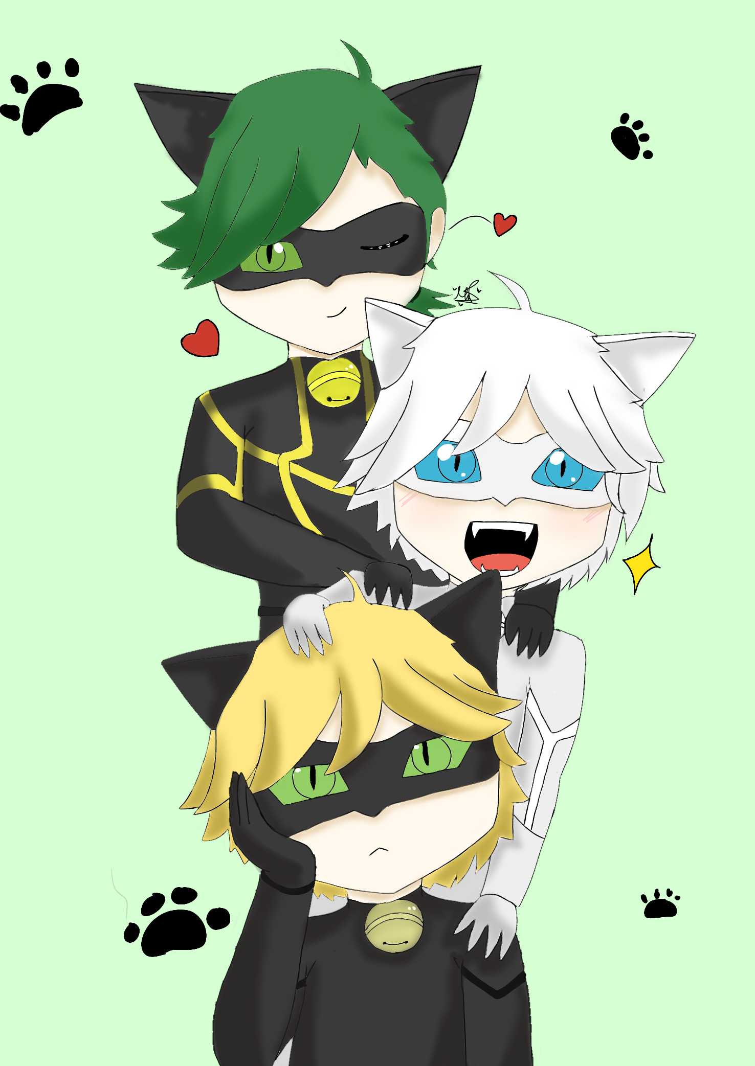 295 cat noir - ibisPaint