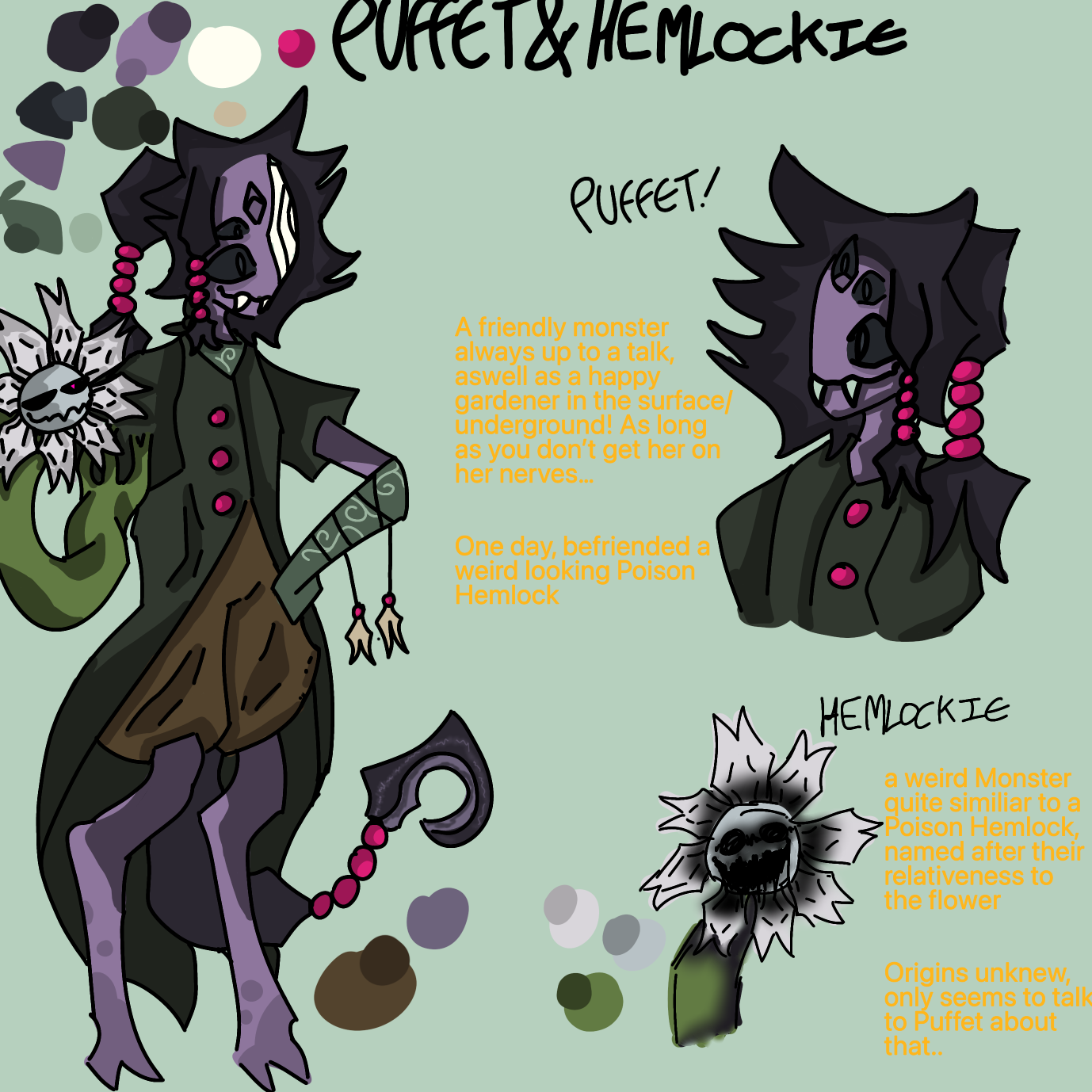 more undertale ocs - ibisPaint