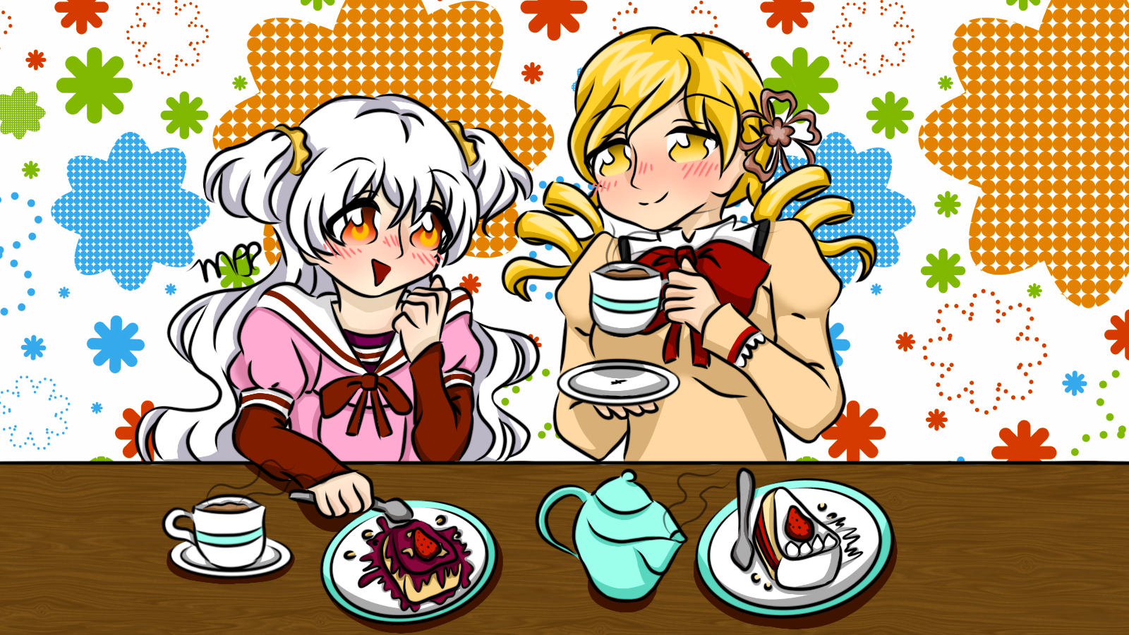 Tea & Cheese Time - ibisPaint