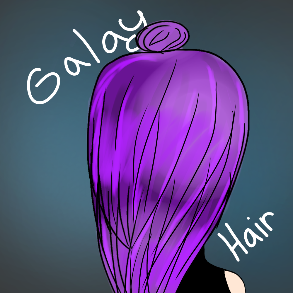 Galaxy Hair-🌌 - ibisPaint