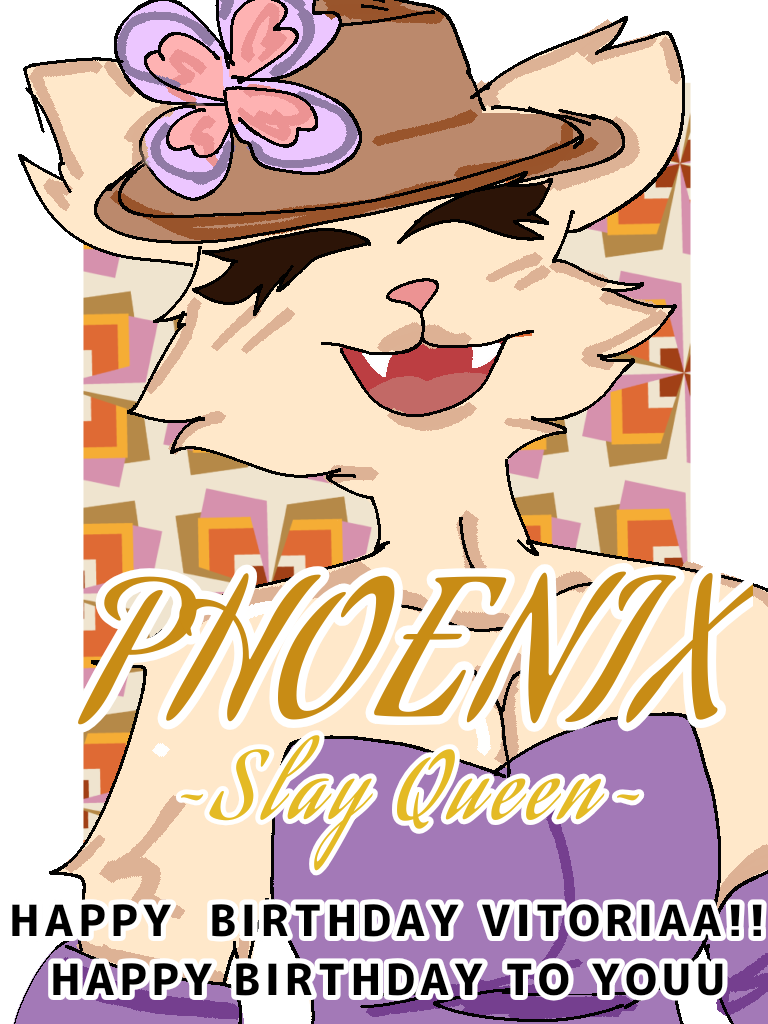 Phoenix, for vitoriafox bday present - ibisPaint