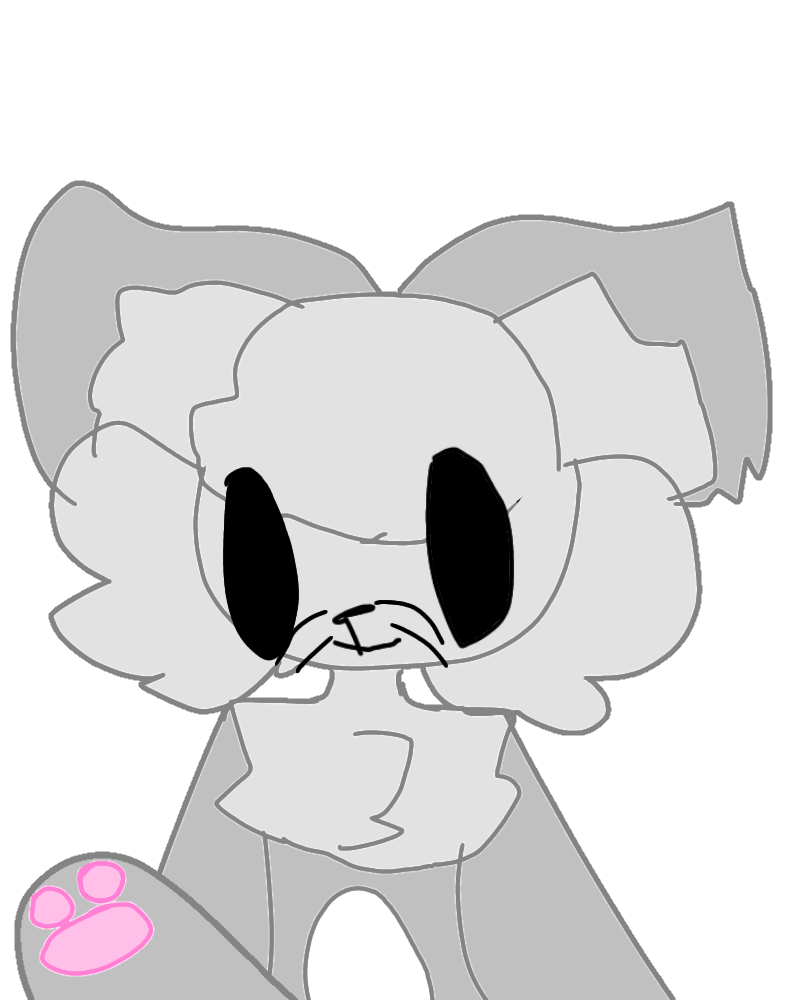 One of my 4 cats - ibisPaint