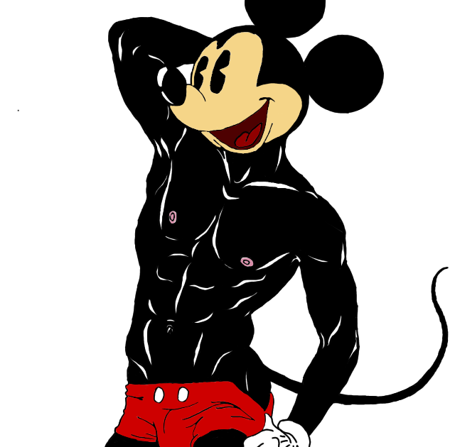 Buff Mickey Mouse - ibisPaint