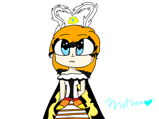 Mothra queen of the monsters - ibisPaint