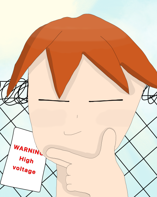 Thinking position - ibisPaint