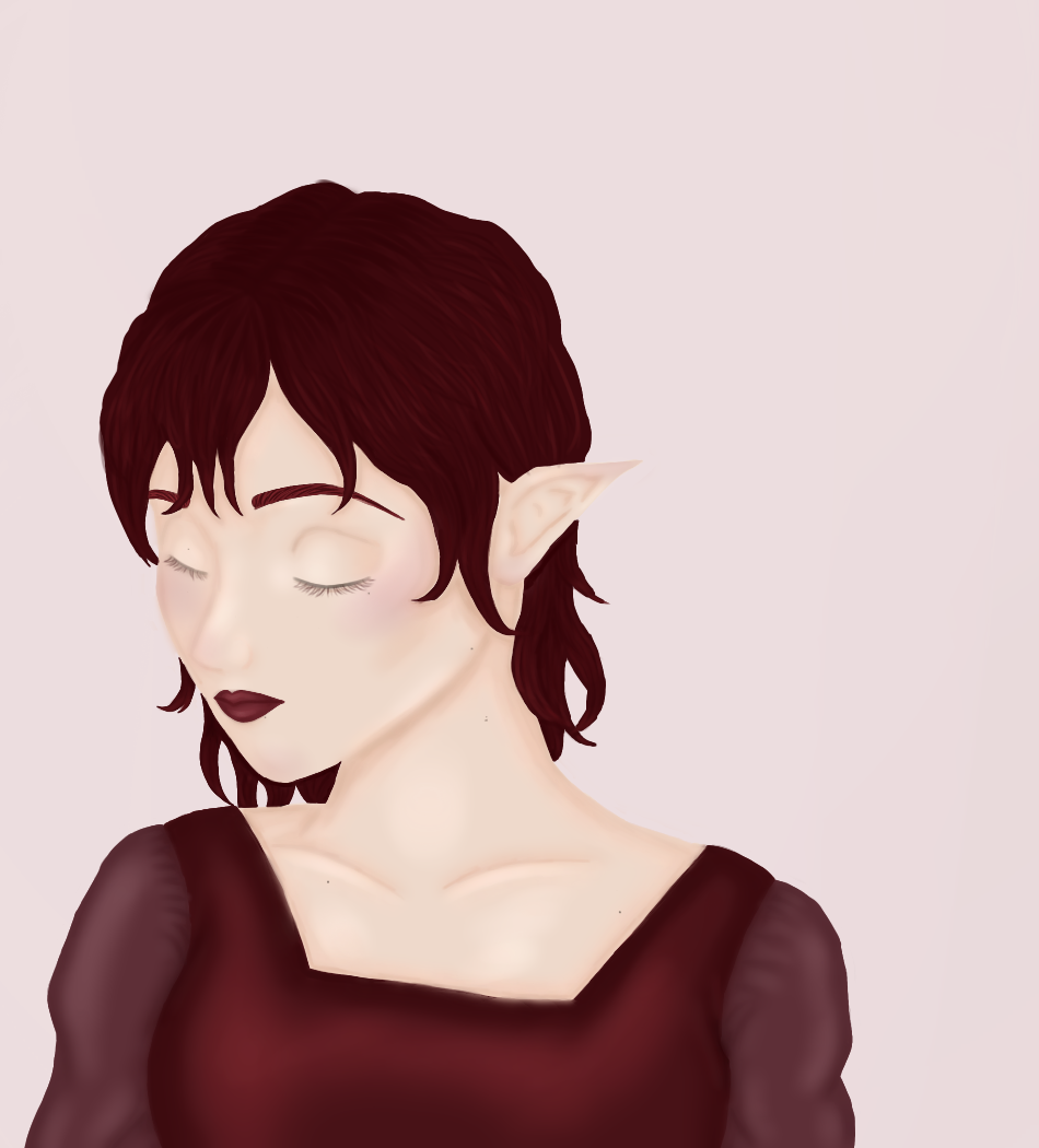 Elven girl - ibisPaint
