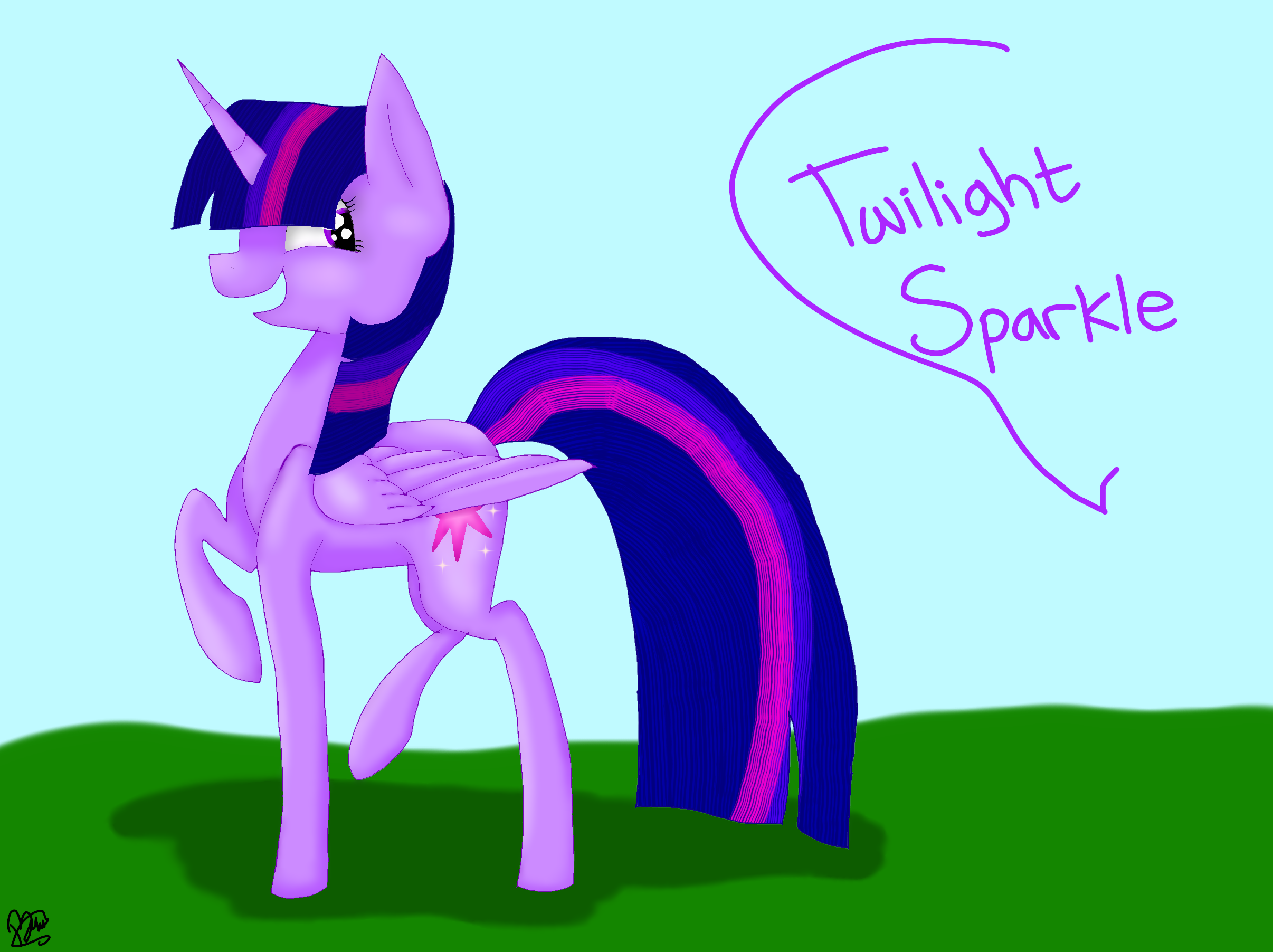 Twilight Sparkle - SpeedPaint - ibisPaint