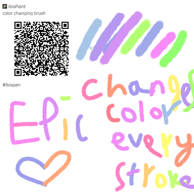 COLOR CHANGING BRUSH - ibisPaint