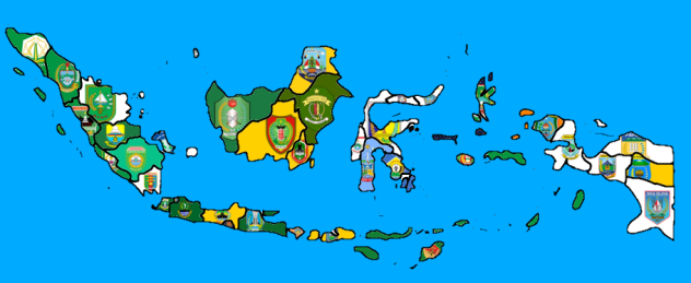 38 provinces of Indonesia - ibisPaint