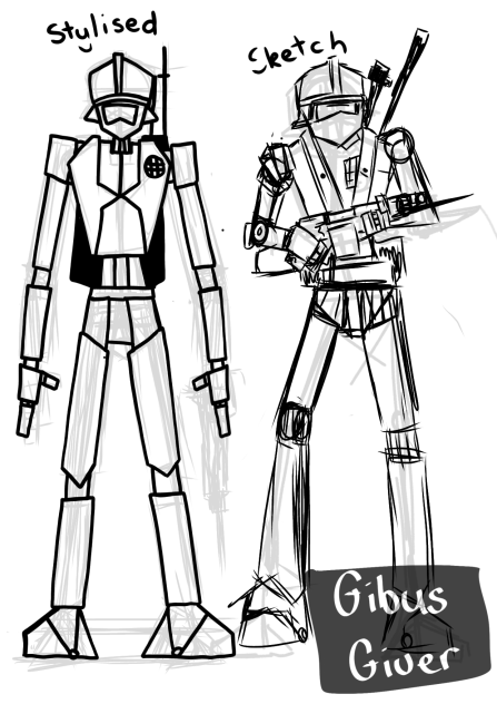 Mechanical Personnel - ibisPaint