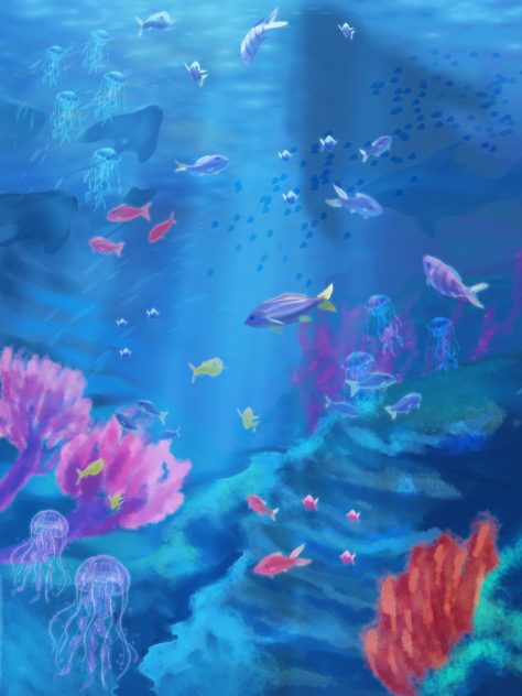 under the sea - ibisPaint