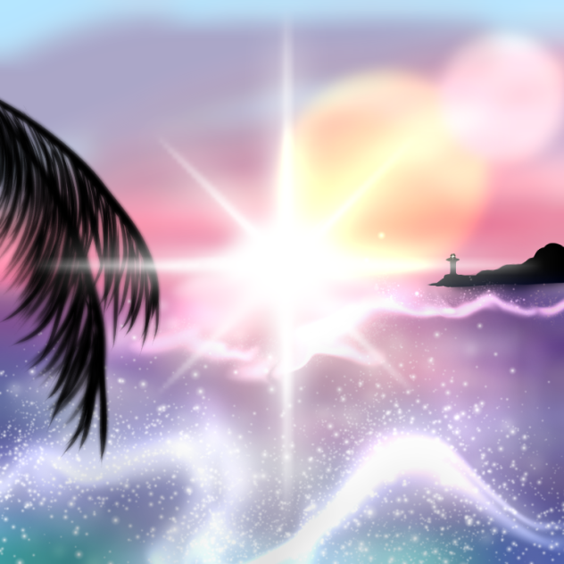 Mystical ocean (edited) - ibisPaint