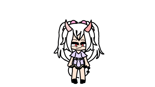 front facing gacha OC - ibisPaint