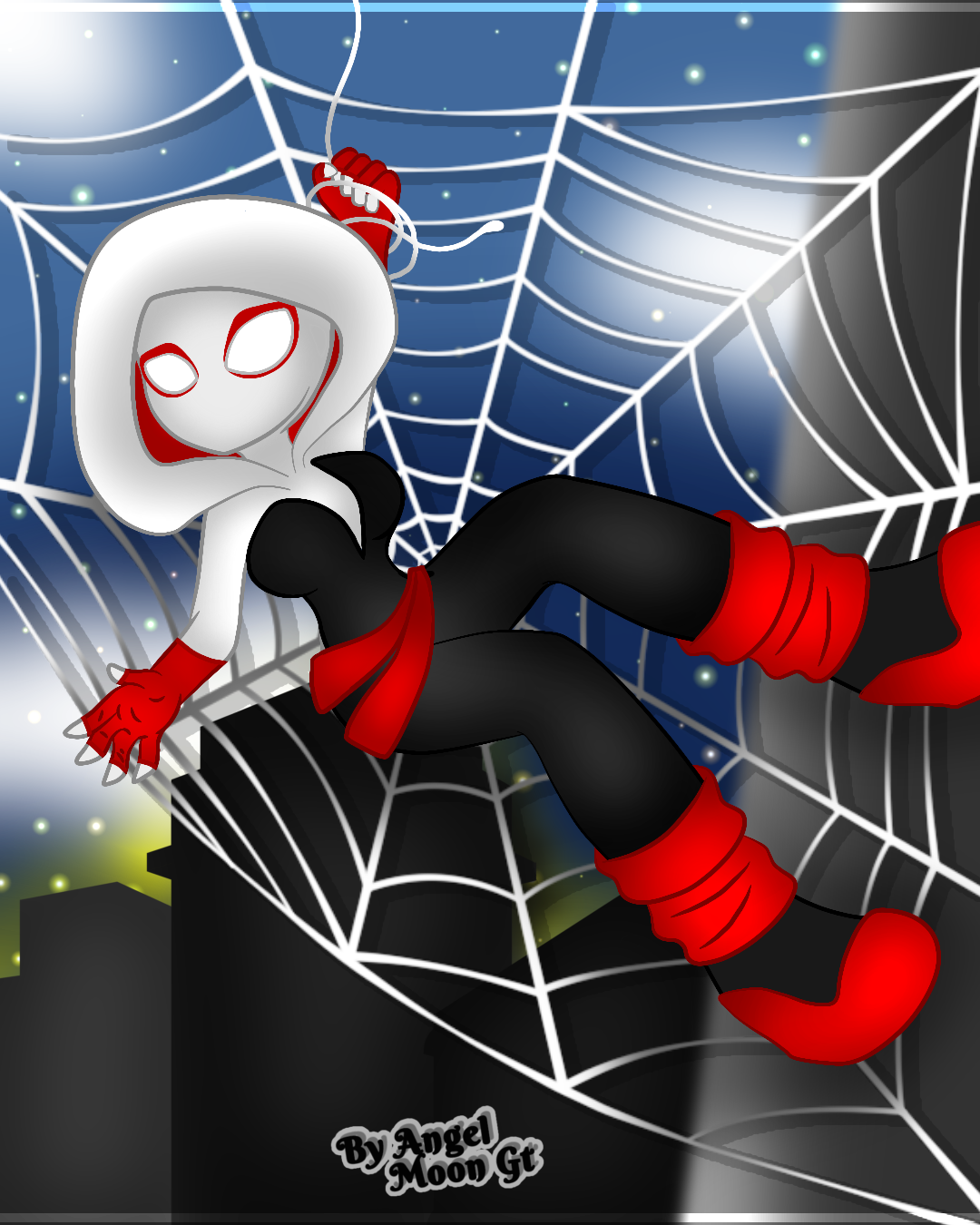 🕸️- Spider Woman -🕸️· Spider Man ATSV ·3 - ibisPaint