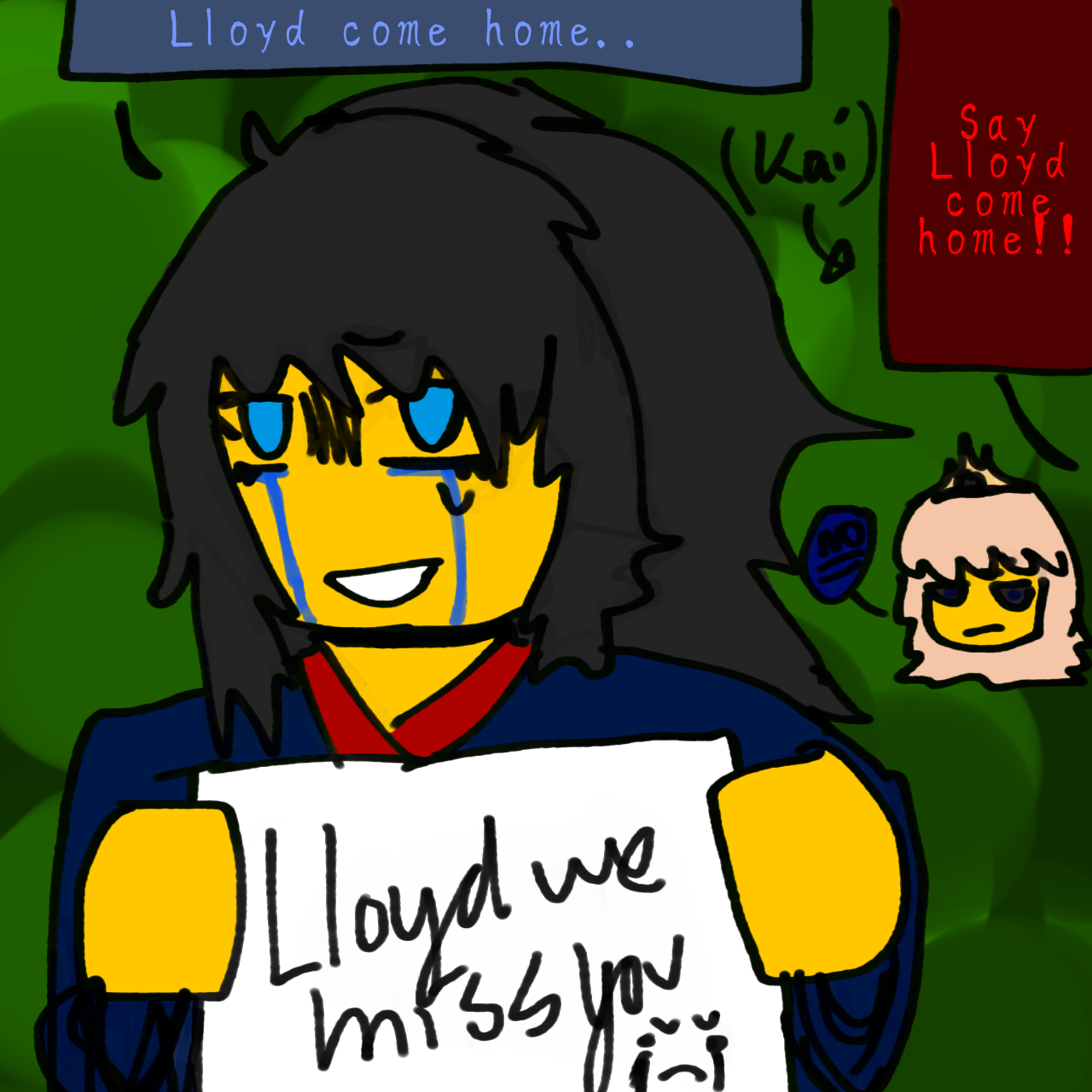 LLOYD COME HOME NOW - ibisPaint