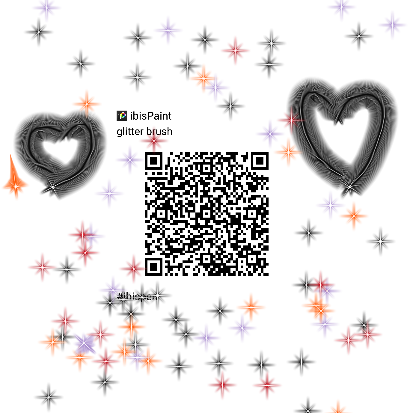 glitter brush - ibisPaint