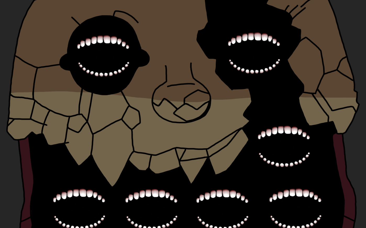 Golden Flumpty Jumpscare (ONAF5) - ibisPaint