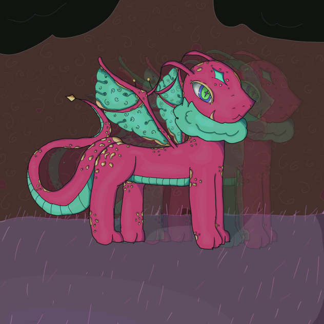 Weird Looking Dragon - ibisPaint