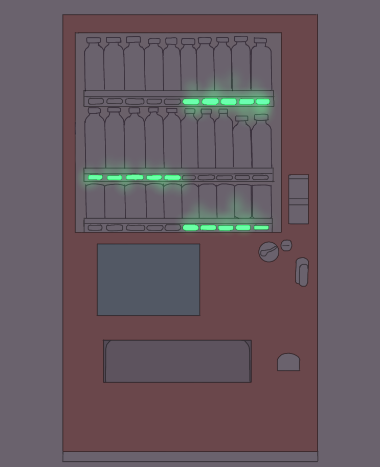 自販機 vendig machine - ibisPaint